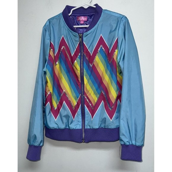 JoJo Siwa | Jackets & Coats | Jojos Closet Jojo Siwa Girls Rainbow ...